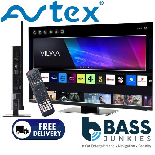 Avtex AV195TS 12V/240V Camper Caravan Motorhome 18.5" Smart Wi-Fi HD ...