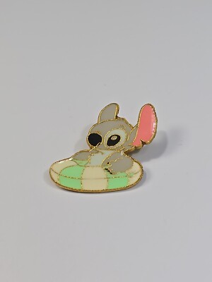 Stitch In Pool Float Lapel Pin Lilo & Stitch Cartoon Character | eBay