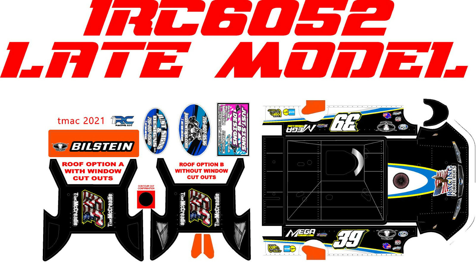 1RC LATE MODEL 1RC6052 WRAP Tim McCreadie 2021 | eBay