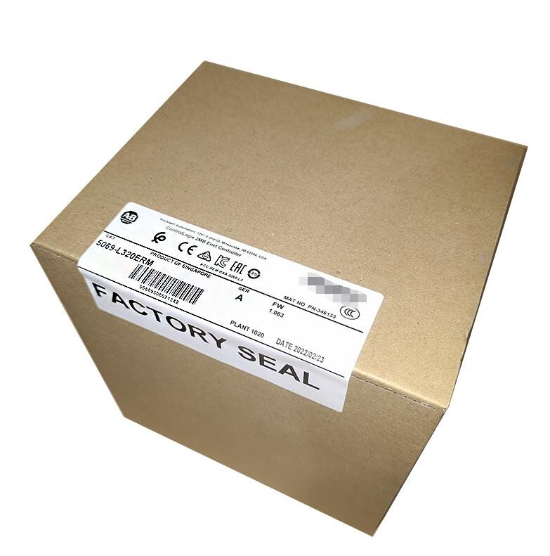 NEW Sealed Allen Bradley 5069-L320ERM CompactLogix 2MB ENET Controller ...
