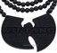 WU-TANG Necklace New Good Wood Style Pendant with Wood Bead Chain | eBay