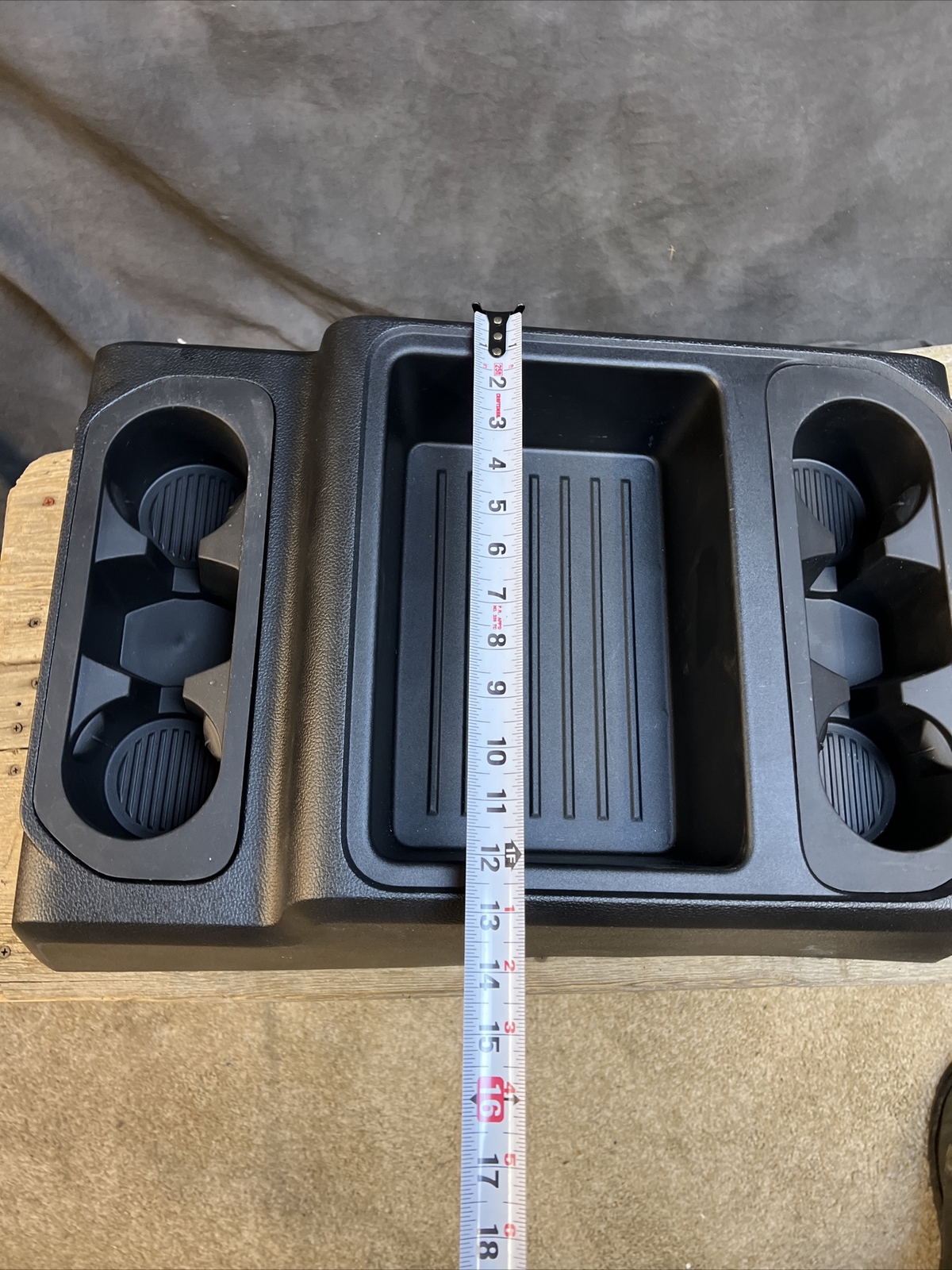 2017-2019 Ford F-350 Superduty Truck Black Mini Center Console Cup ...