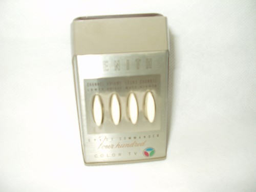 Vintage Zenith Space Commander 400 Color TV Remote Control 4 Button ...