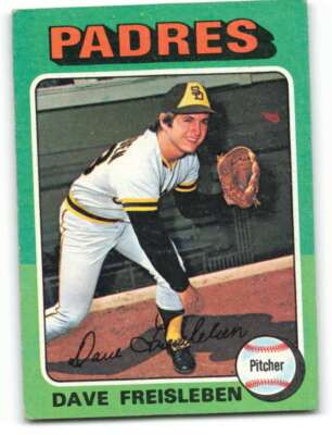 1975 Topps #37 Dave Freisleben VG/EX Very Good/Excellent Padres | eBay