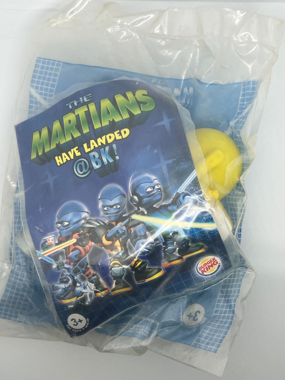 2002 Burger King Kid's Meal Toy The Martians have landed NIP | eBay