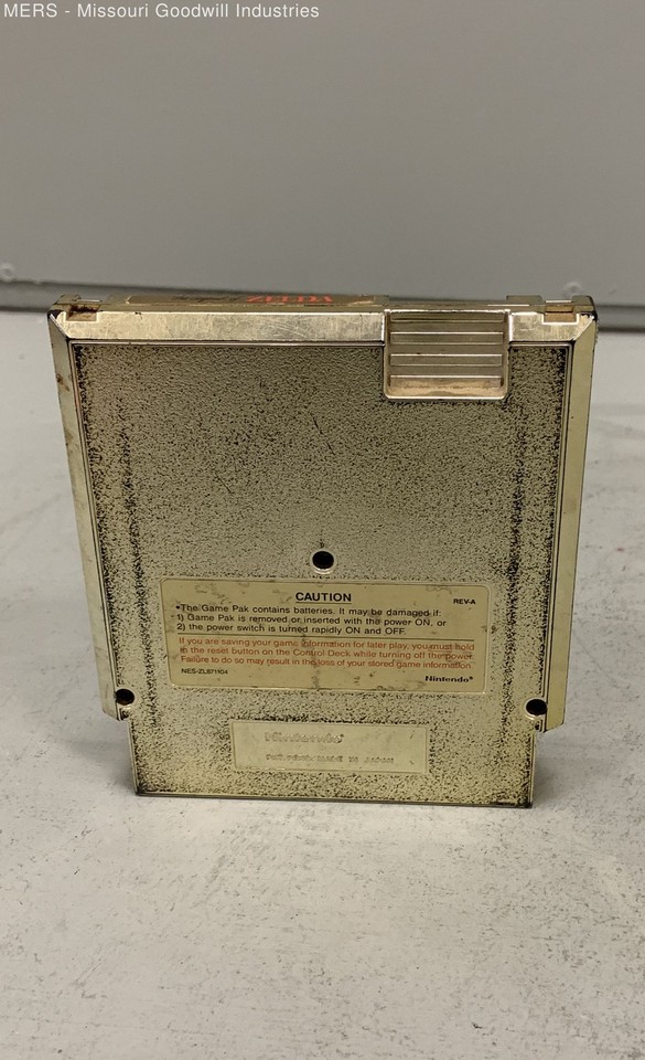 Nintendo NES The Legend Of Zelda Video Game | eBay