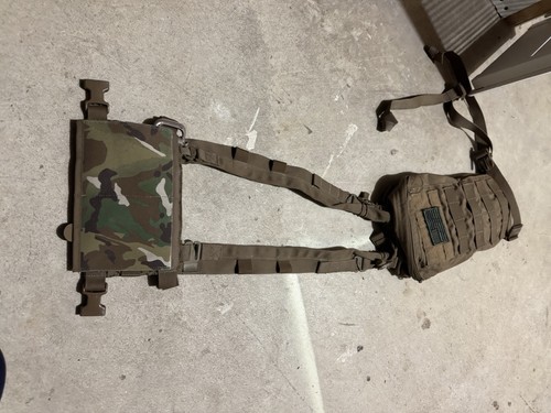 PIG chest Rig/panel W/ BFG 7.62 Double Mag Pouch And Backpack | eBay