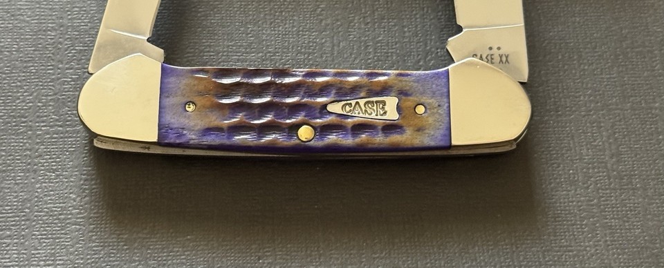 🔥 Canoe XX 62131 Burnt Peanut Butter & Jelly Bone Canoe Pocket Knife PB ...