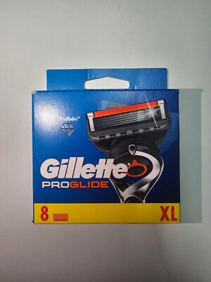 Genuine Gillette Proglide XL Blades 8 Packs Cartridges fusion 5 Brand ...