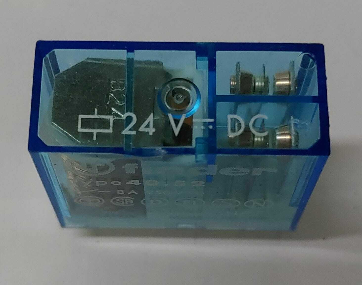 [LOT OF 10] FINDER RELAY TYPE 40.52 8A 250V 24VDC 8-PIN | eBay