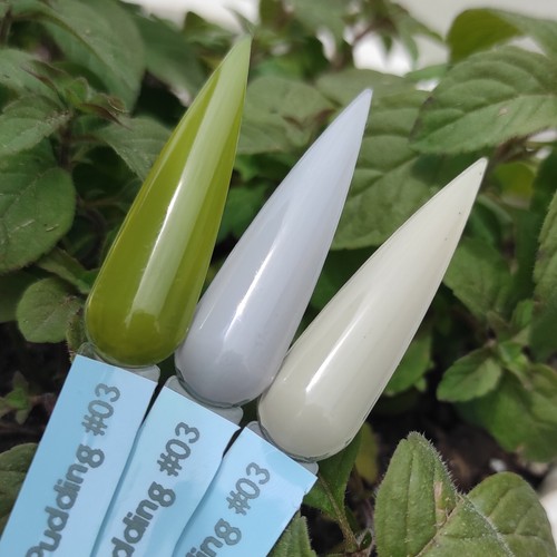 3 Trio Color Solid Pudding Cream Gel Nail Polish | eBay