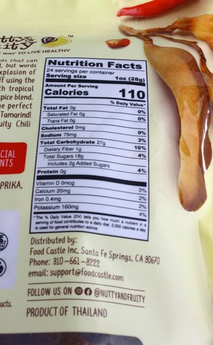 2 Bags of Nutty & Fruity Chili Tamarind Bites 24oz each Free Shipping ...