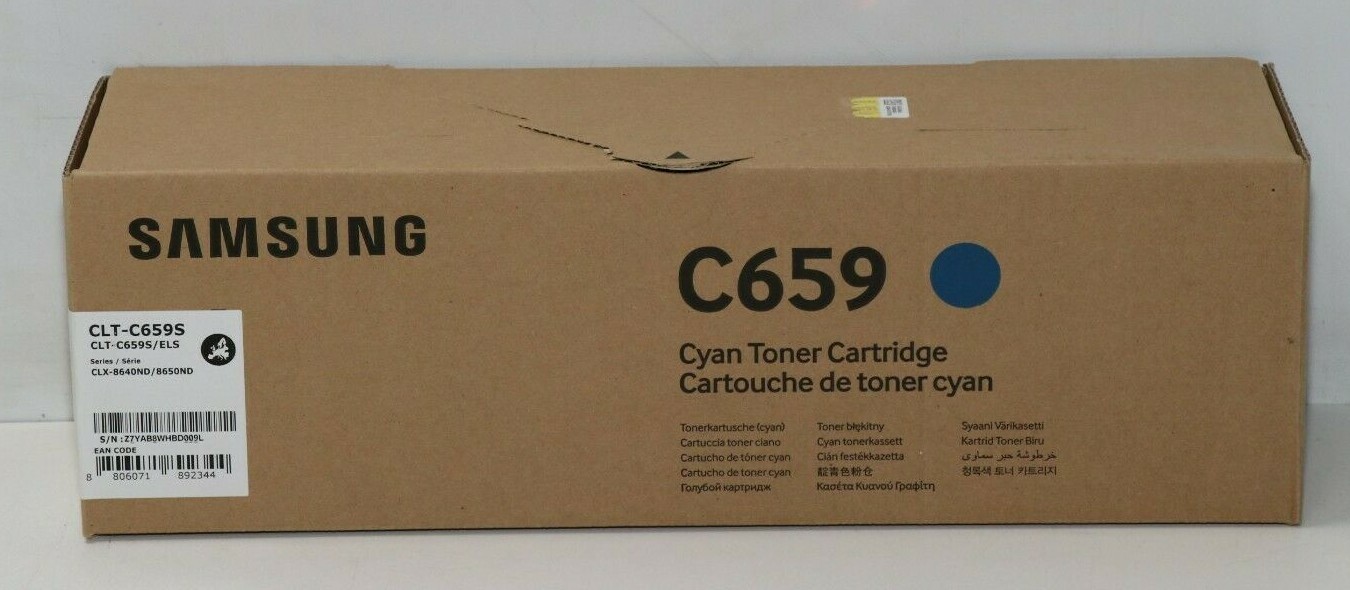 Samsung CLT-C659S Original Toner für CLX-8640ND/8650ND)ca.20000 Seiten ...