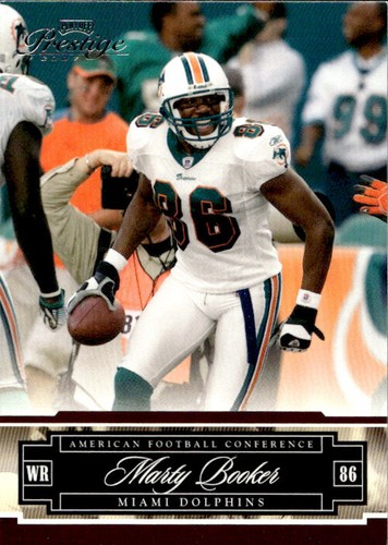 2007 Playoff Prestige Marty Booker 80 Miami Dolphins | eBay