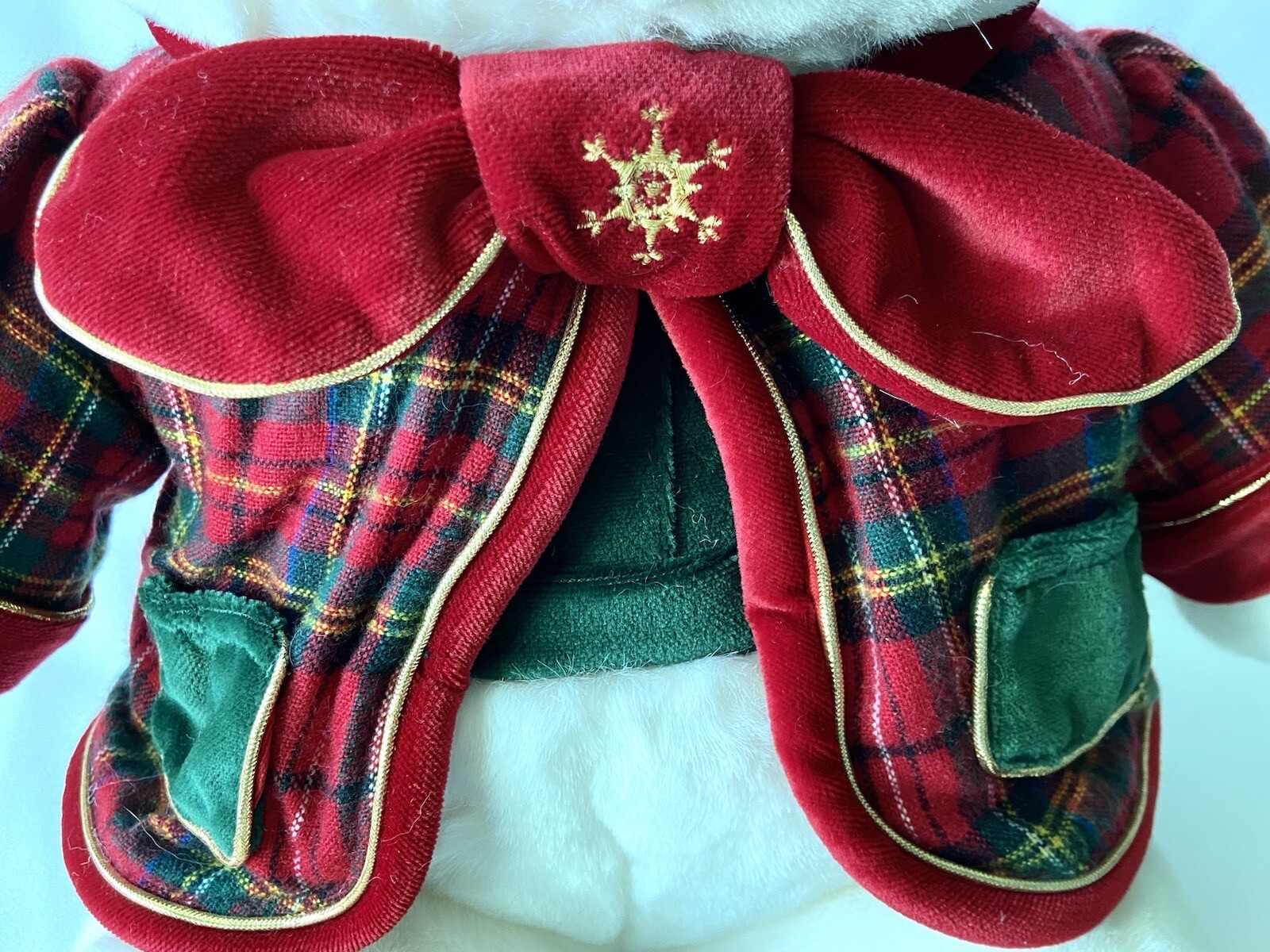 Dan Dee - Snowflake Teddy Bear Plush, 22" Christmas/Holiday Stuffed ...