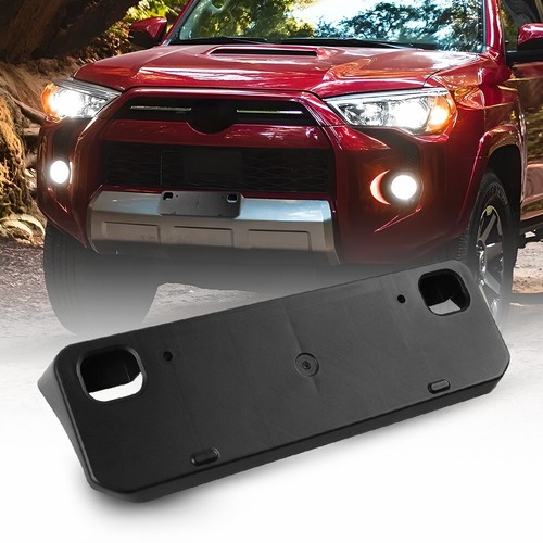 For 14-23 Toyota 4Runner Front License Plate Mount Frame Holder Bumper ...