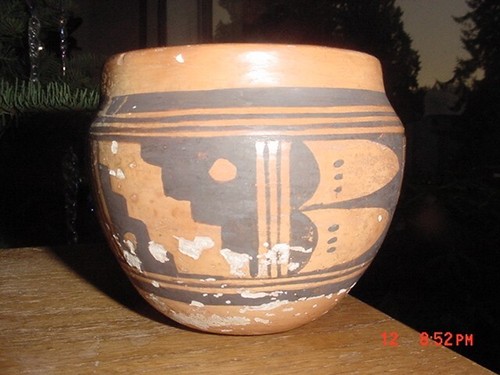 OLD HOPI INDIAN SMALL OLLA SHAPED POTTERY BOWL | eBay
