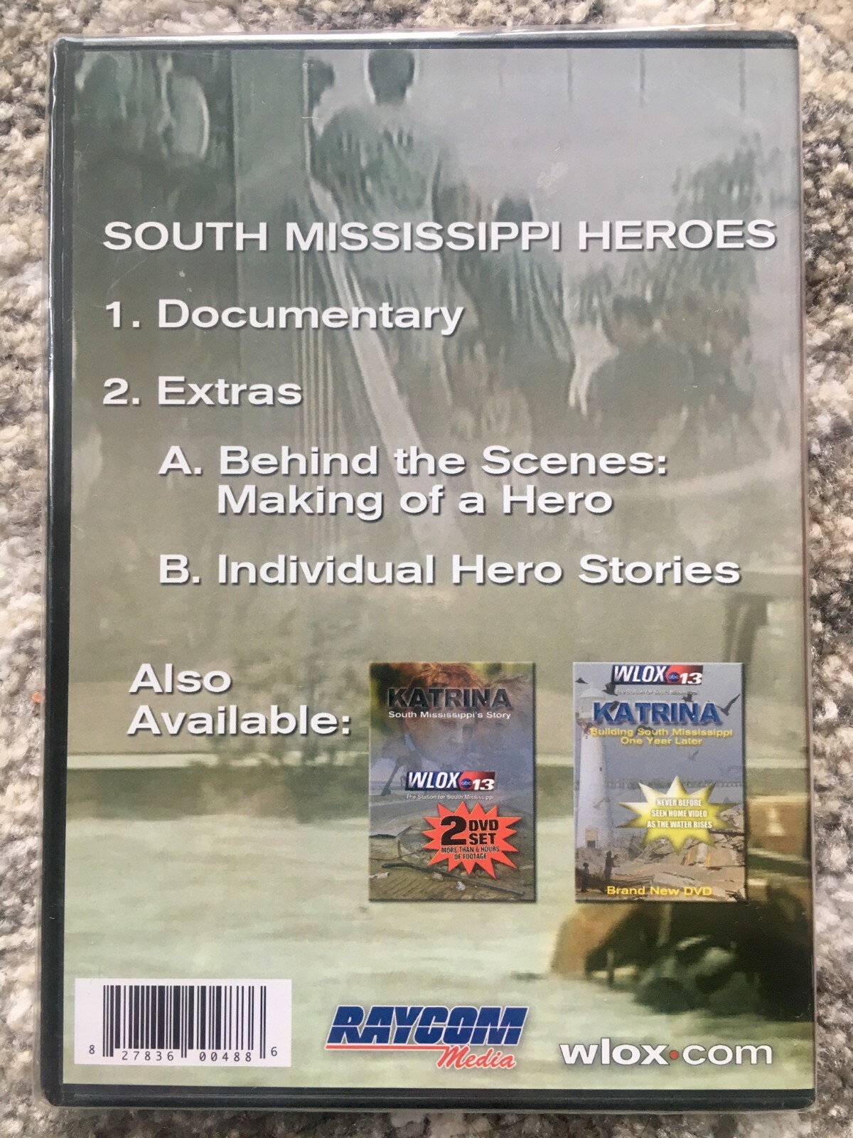 Hurricane Katrina South Mississippi Heroes, BRAND NEW Sealed DVD WLOX ...