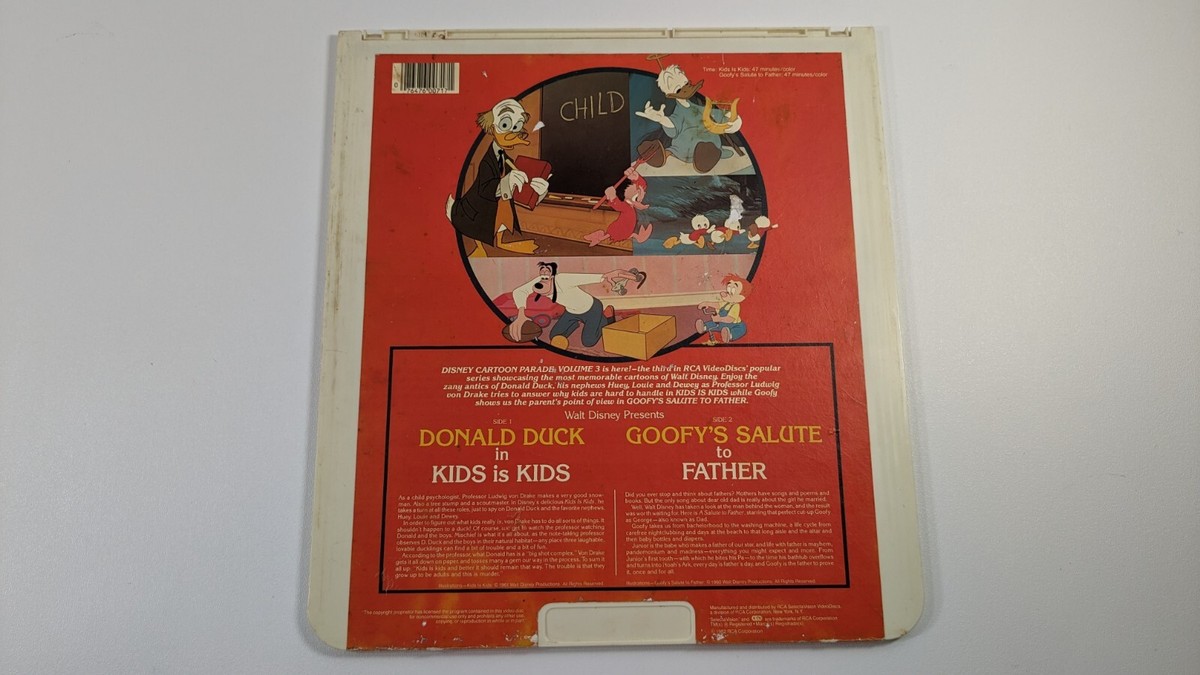 Number 3 Cartoon Parade Vhs