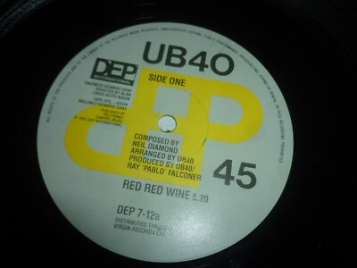 UB40 - Red Red Wine - 1983 UK 2-track 12" Vinyl Single | eBay UK