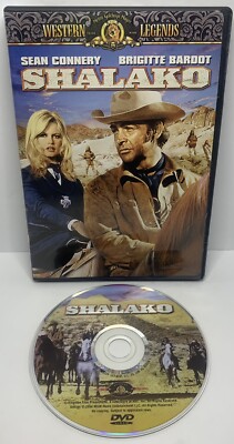 Shalako (Dvd, 1968, Sean Connery, Brigitte Bardot, Honor Blackman, OOP ...