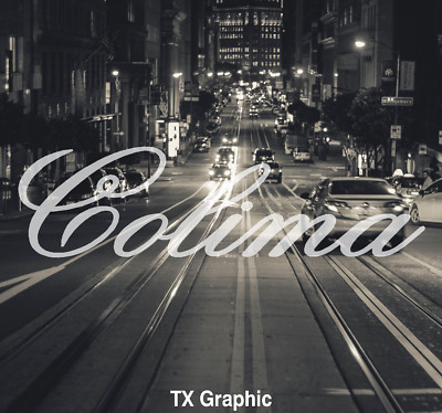 Colima Decal Mexico State lettering Estado sticker MX COL Manzanillo ...