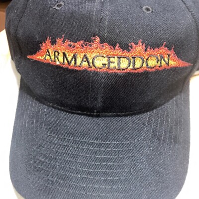 Vintage Retro 1998 Armageddon Movie Promo Hat Strapback Baseball Cap | eBay