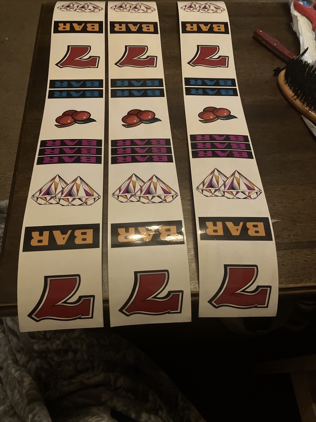 Slot Machine Reel Strips Custom Made By Suburban Graphics, Reel Strips ...