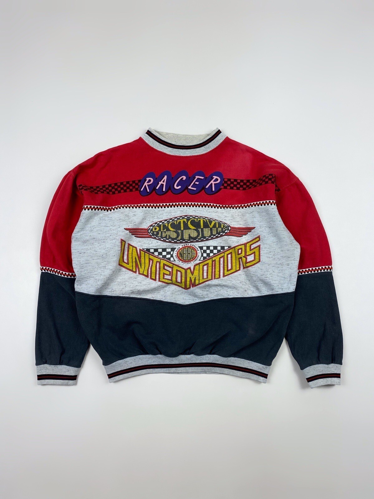 1990’s Vintage Racing United Motors Boxy Sweatshirt - Gem