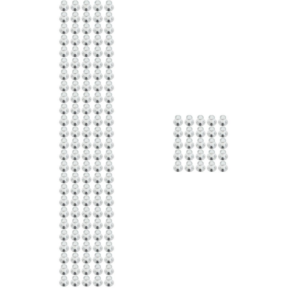 300 Pcs Stainless Steel Inline Skate Axle Spacers Skate Wheel Bearing ...