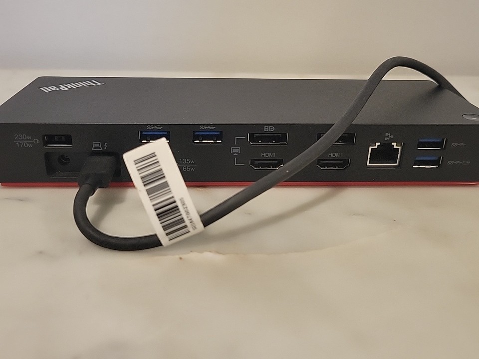 Lenovo ThinkPad Thunderbolt 3 Dock Gen 2 Docking Station (DK1841) | eBay