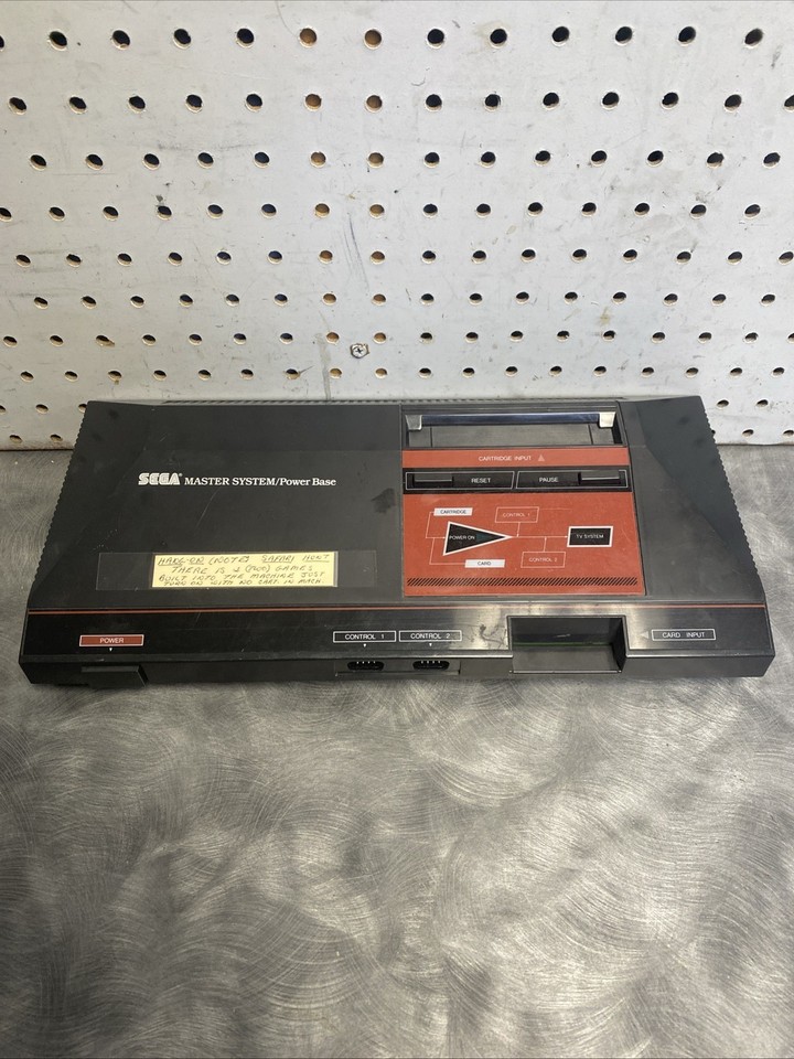 Sega Master System Power Base (With Light Phaser, 2 Controllers)(See ...