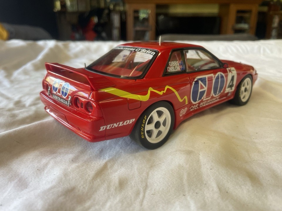 AutoArt 1/18 Nissan Skyline GTR 1991 Mark Gibbs Sandown 500 Winner ...
