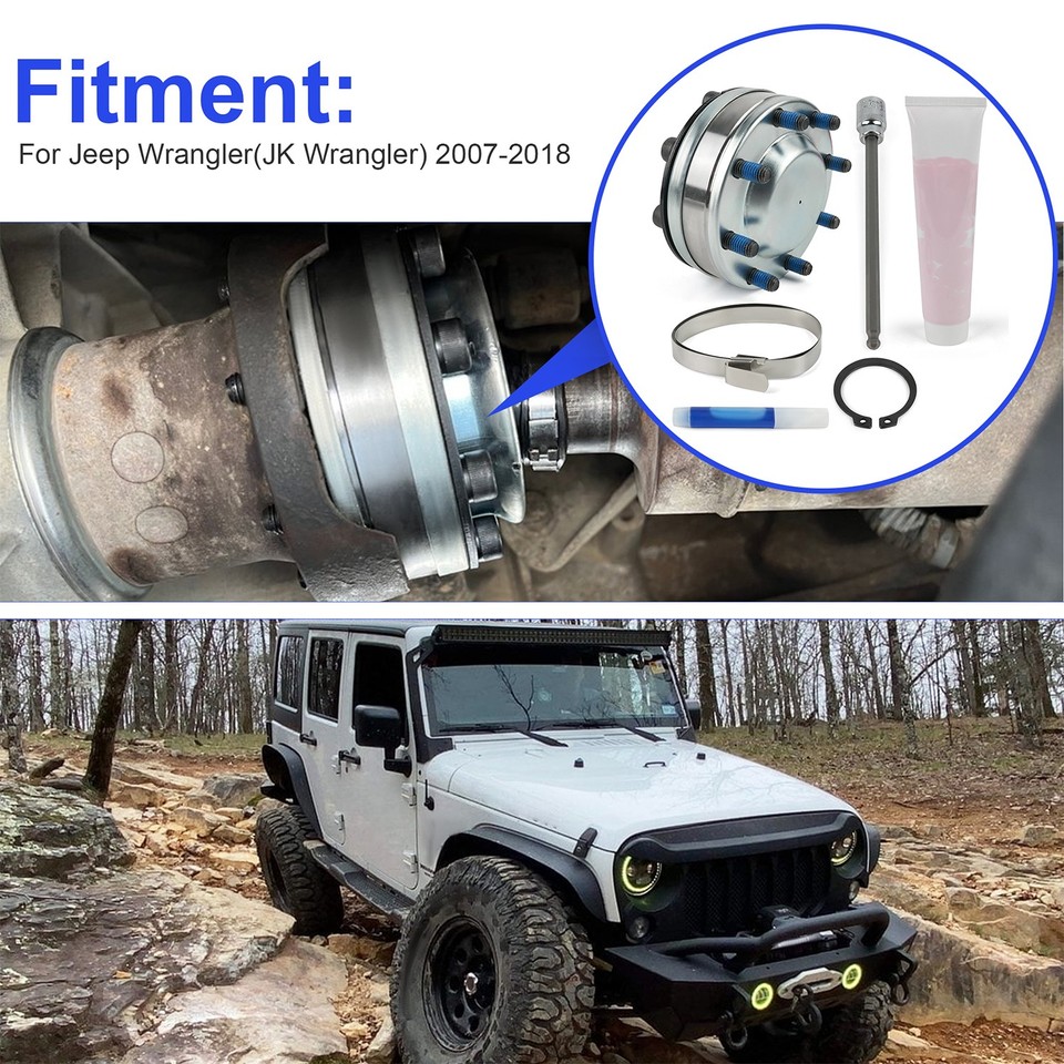 Factory Replacement CV Joint Kit High-Angle Rzeppa for Jeep Wrangler JK ...