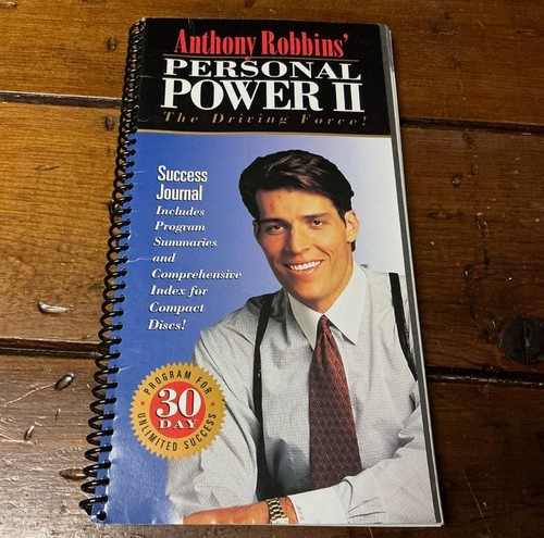 Anthony Robbins' Personal Power II: The Driving Force! SUCCESS JOURNAL ...