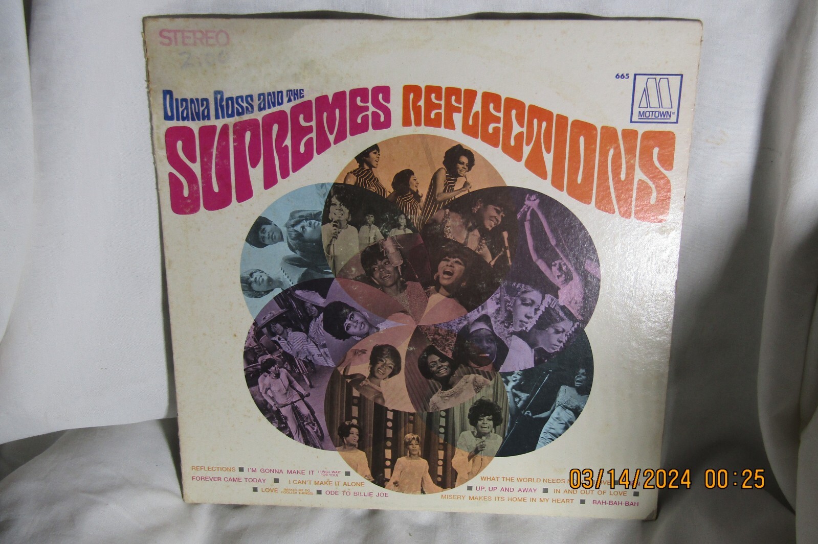 Diana Ross and the Supremes Reflections S-665 1968 Vinyl LP Motown ...