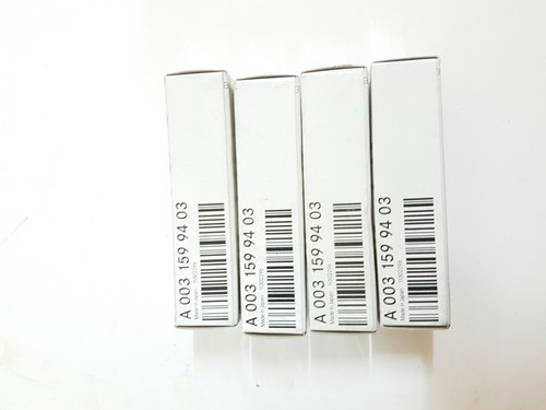 4X New Geniune Mercedes Benz Platinum Spark Plugs. - A 0041595003. A ...