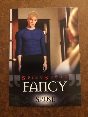 Fancy 59 Spike The Complete Story Buffy The Vampire Slayer Card | eBay