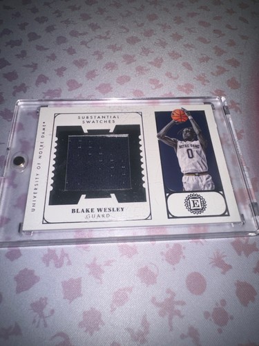 Blake Wesley - 2022 Panini Chronicles Encased Draft Picks Substantial ...