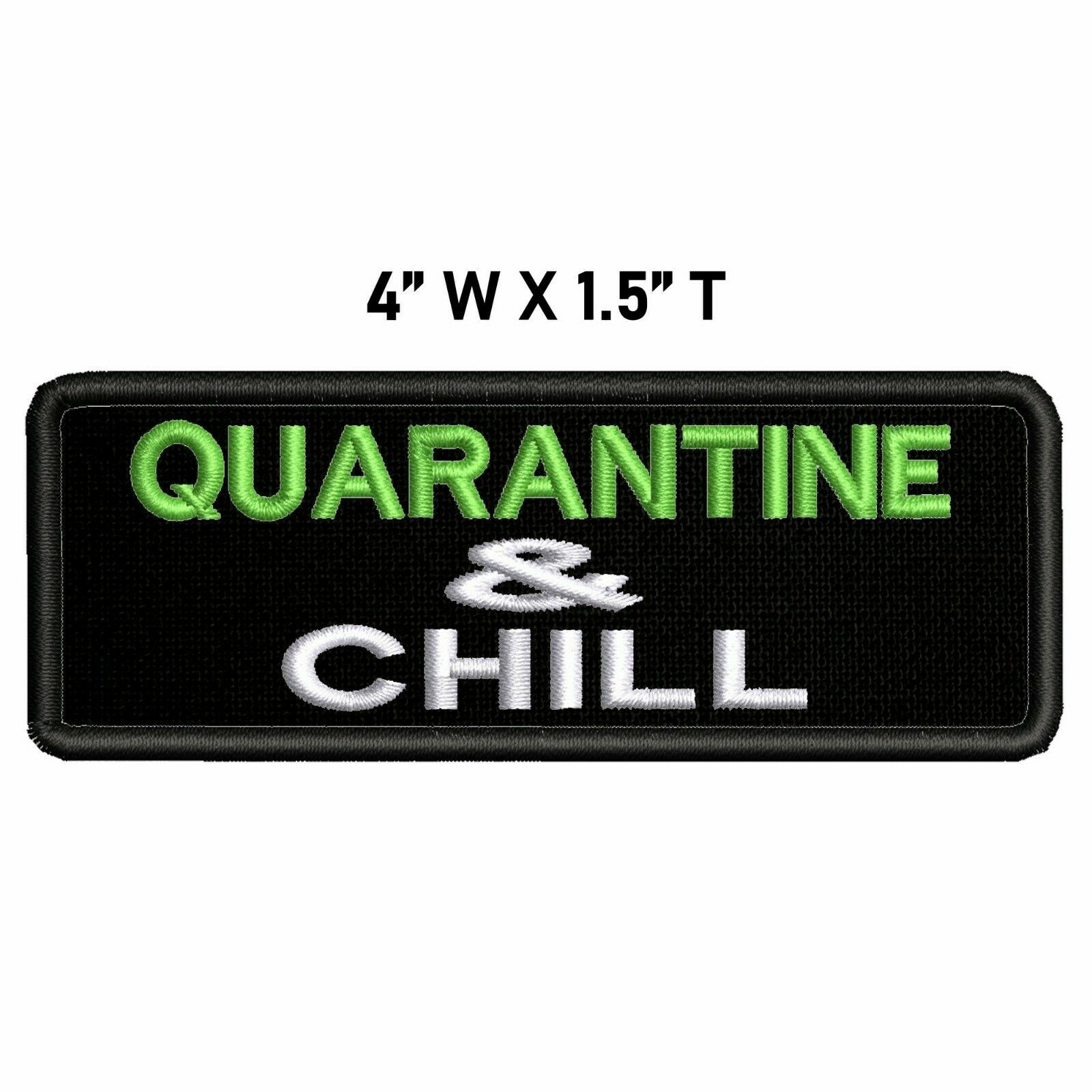 QUARANTINE & CHILL BIOHAZARD Car Truck Window Bumper Sticker Decal ...