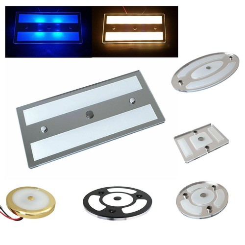 LED Ceiling Light 12V 24V Touch Control Dimmable Switch Caravan ...