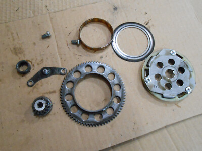 Yamaha Razz 50 SH50 SH 50 scooter 1989 89 electric starter drive gears ...