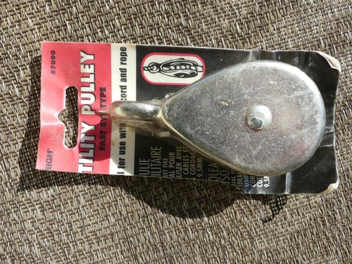 Utility Rope Pulley for 3/8" Rope Lehigh New in package | eBay