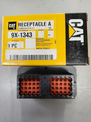 NEW OEM CAT RECEPTACLE A 9X-1343 | eBay