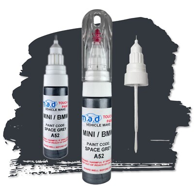 BMW SPACE GREY A52 PAINT TOUCH UP PEN 1 2 3 4 5 6 7 8 SERIES X3 X4 X5 ...