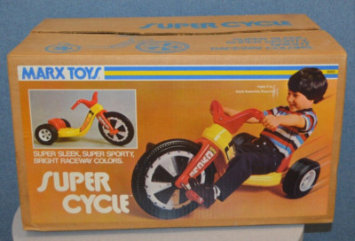 MARX BIG WHEEL SUPER CYCLE MINT IN BOX | eBay