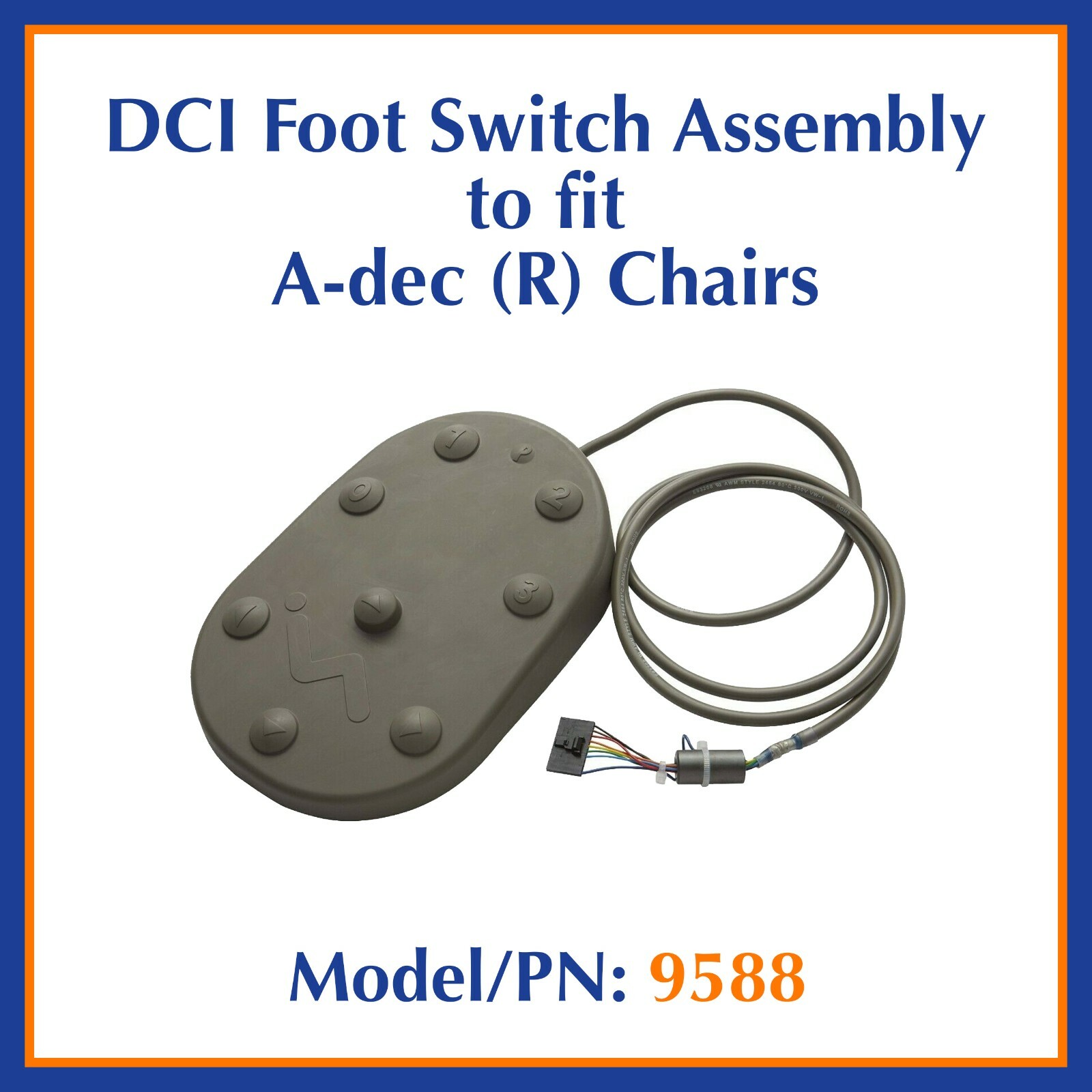 DCI Foot Switch Assembly to fit A-dec Chairs - DCI 9588 | eBay