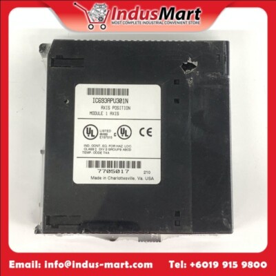 [Refurbish] GE FANUC IC693APU301N AXIS POSITION POSITIONING | eBay