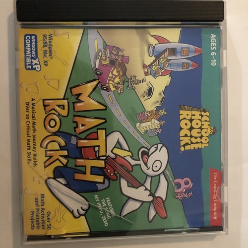 School House Rock CD-ROM, 1996 Math Rock User’s Guide | eBay