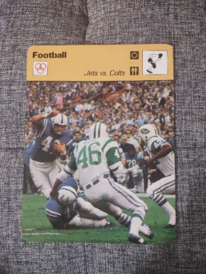 1977 1977/79 SPORTSCASTER NFL FOOTBALL PHOTO BILL BAIRD NEW YORK JETS ...